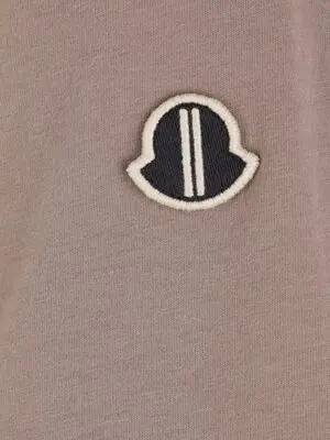 MONCLER + RICK OWENS Logo-patch T-shirt