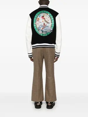 Off-White Crystal-embellished Bomber Jacket