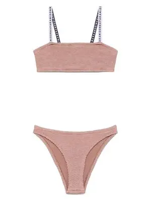 PARAMIDONNA PARAMIDONNA Merry Crinkled Bikini Set Neutrals