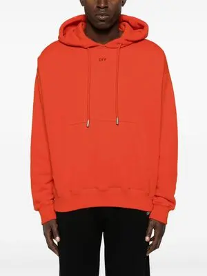 Off-White Vibe Arrow Hoodie - Orange