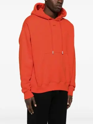 Off-White Vibe Arrow Hoodie - Orange