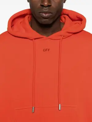 Off-White Vibe Arrow Hoodie - Orange