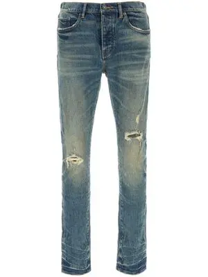 Men's Zip Detail Jeans