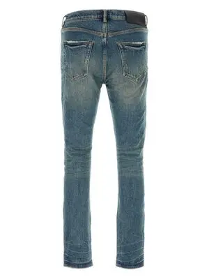 PURPLE BRAND Ripped Detailing Jeans