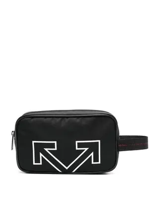 Off-White Heritage Wash Bag - Black