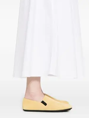 Matteau Organic Cotton A-line Skirt - White