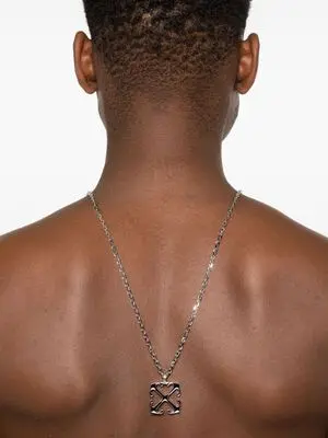 Off-White Arrows Enamel Necklace