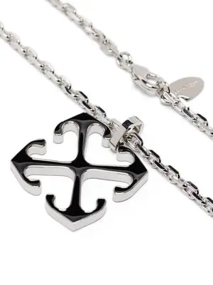 Off-White Arrows Enamel Necklace