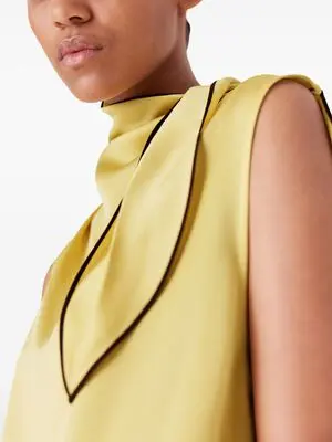 Stella McCartney Tie Blouse - Yellow