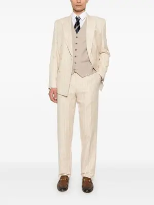 FURSAC Mélange-effect Virgin Wool Waistcoat