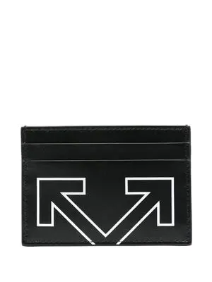 Off-White Heritage Card Holder - Black