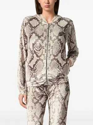 Philipp Plein Python-print Tracksuit Set