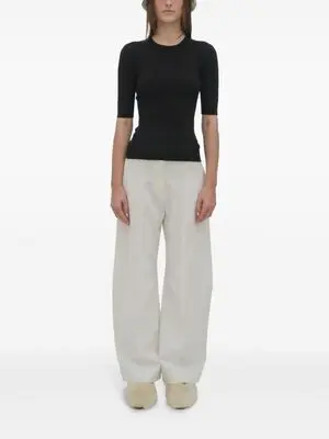 Rosetta Getty Ribbed Short-sleeved T-shirt