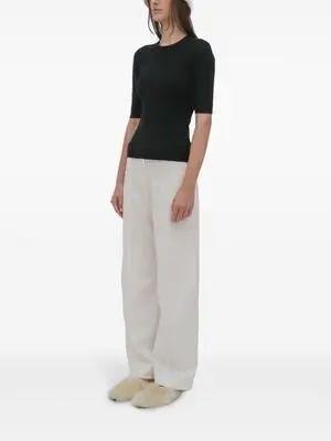 Rosetta Getty Ribbed Short-sleeved T-shirt
