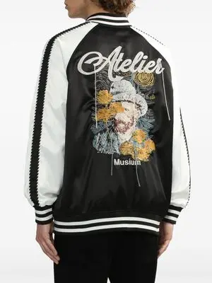 MUSIUM DIV. Colourblock Varsity Jacket
