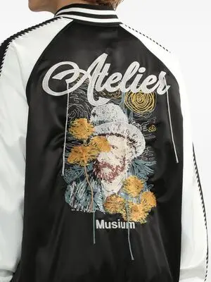 MUSIUM DIV. Colourblock Varsity Jacket