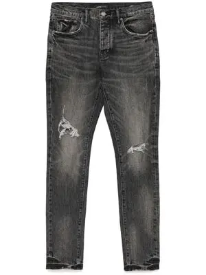 PURPLE BRAND P001 Slim Fit Jeans - Black