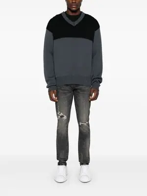PURPLE BRAND P001 Slim Fit Jeans - Black