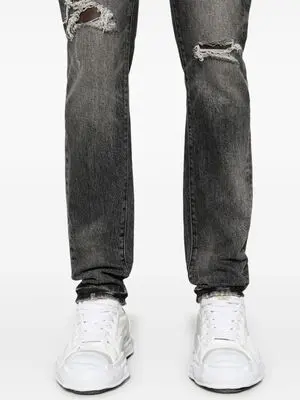 PURPLE BRAND P001 Slim Fit Jeans - Black