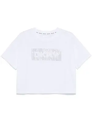 Dkny Cropped T-shirt - White