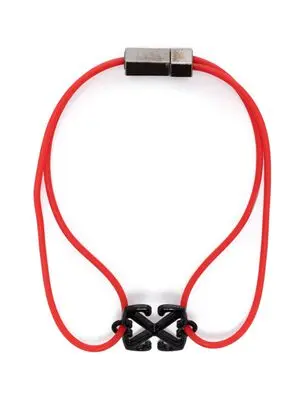 Off-White Arrow Bracelet - Red