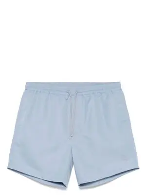 Brunello Cucinelli Logo-embroidered Swim Shorts - Blue