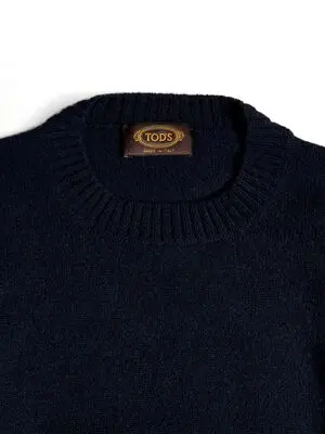 TOD'S Round-neck Sweater - Blue