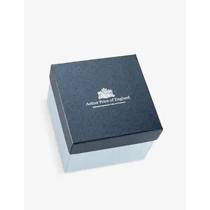 ARTHUR PRICE Embossed Silver-plated 36cm-round Tray