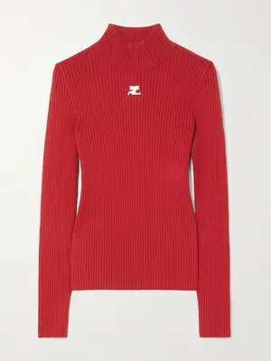 Courreges Embroidered Sweaters For Women