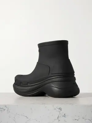Balenciaga Crocs Platform Ankle Boots