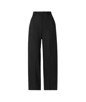 Wardrobe.NYC Pinstriped Wool-twill Straight-leg Pants