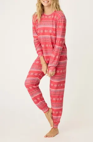 PJ Salvage Snowflake Kiss Pajamas