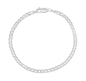 DONATELLO GIAN Sterling Curb Link Bracelet - Silver