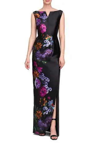 Kay Unger Floral Evening Dresses