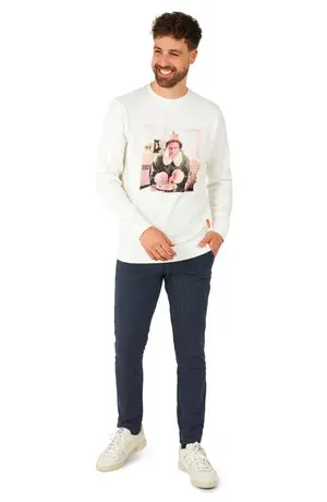 Opposuits Elf Buddy's Dinner Graphic Sweatshirt