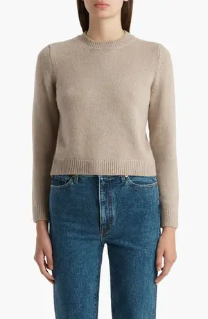 Khaite Khaite Ieta Cashmere Sweater Putty