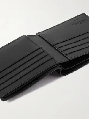 Loewe Logo-embossed Leather Billfold Wallet