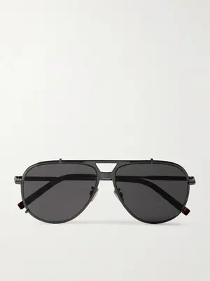 Dior Diorblacksuit A3u Aviator-style Sunglasses - Black