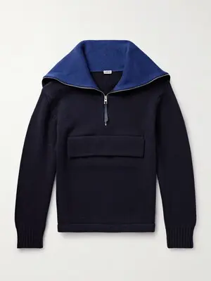 Loewe Wool Half-zip Sweater