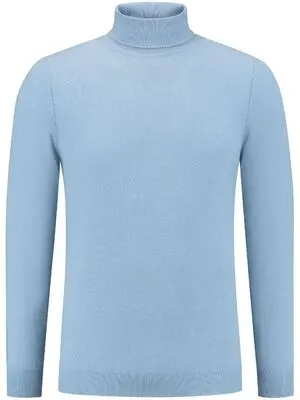 Fedeli Turtleneck Sweater - Blue