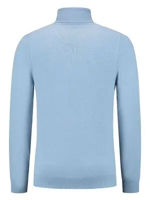 Fedeli Turtleneck Sweater - Blue