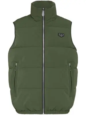 Philipp Plein Down Gilet - Green