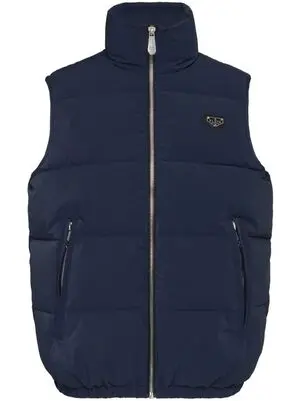 Philipp Plein Down Gilet - Blue