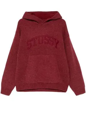 StÜssy Patch Knitted Hoodie