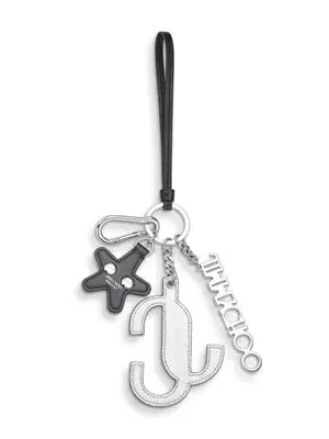 JIMMY CHOO Multiple-pendants Charm - Silver