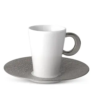 Bernardaud Ecume Platinum Saucer - No Color