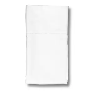 DEA LUXURY LINENS Dea Palm Beach Eleonora Sateen Flat Sheet, King - White