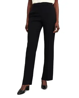 HOBBS LONDON Maya Straight Leg Pants - Black