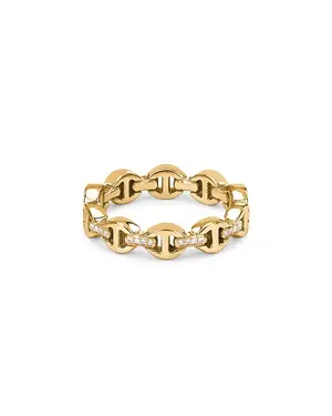 Hoorsenbuhs 18k Yellow Diamond Micro Dame Iii Ring - Gold