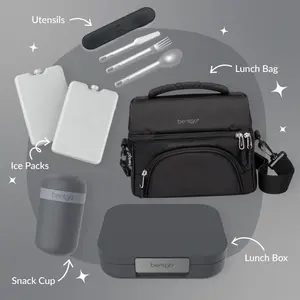 BENTGO Modern Lunch Box - Dark Grey